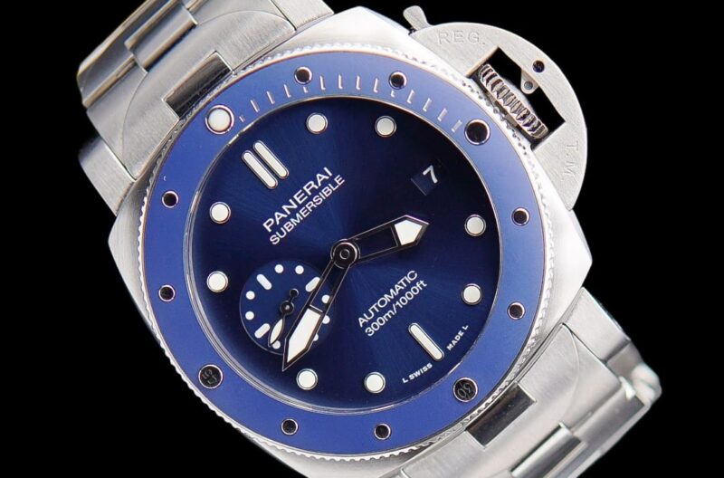 Panerai Luminor Pam 1068 Blue Bracelet 42mm - HOBIJAM Indonesia